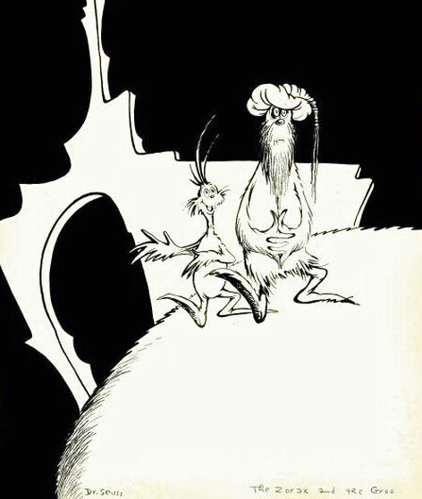 Zorax and the Groo 2008 Limited Edition Lithograph by Dr. Seuss - For ...