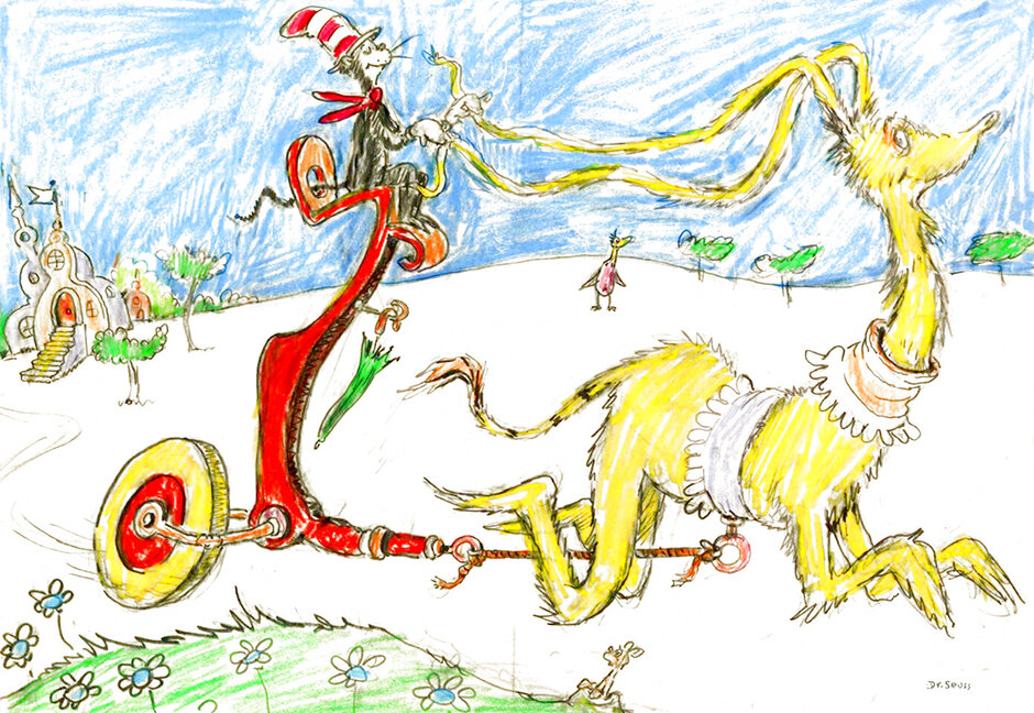 Dr Seuss/Theodor Geisel Art For Sale, Buy, Wanted