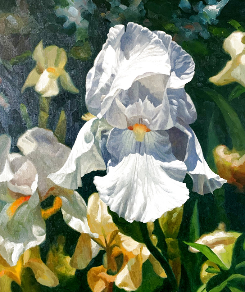 Michael Gerry American Contemporary Floral Artist Paintings For Sale ...