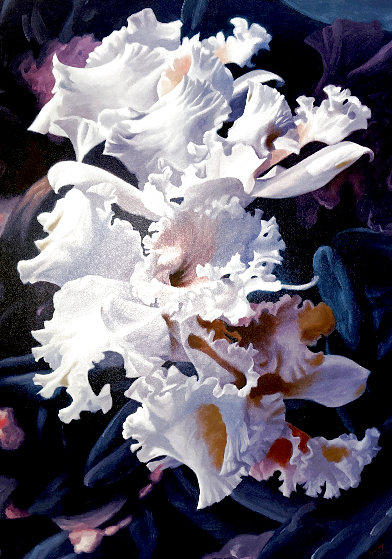 Orchid Rhapsody 1995 Limited Edition Lithograph by Michael Gerry - For ...