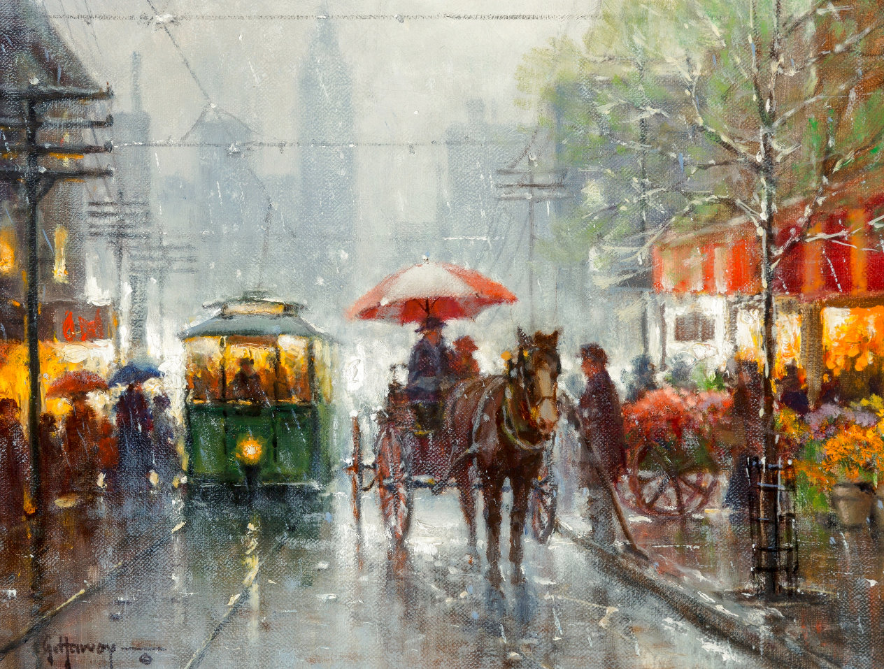 Spring Flowers 1993 Limited Edition Lithograph by G. Harvey - For Sale ...