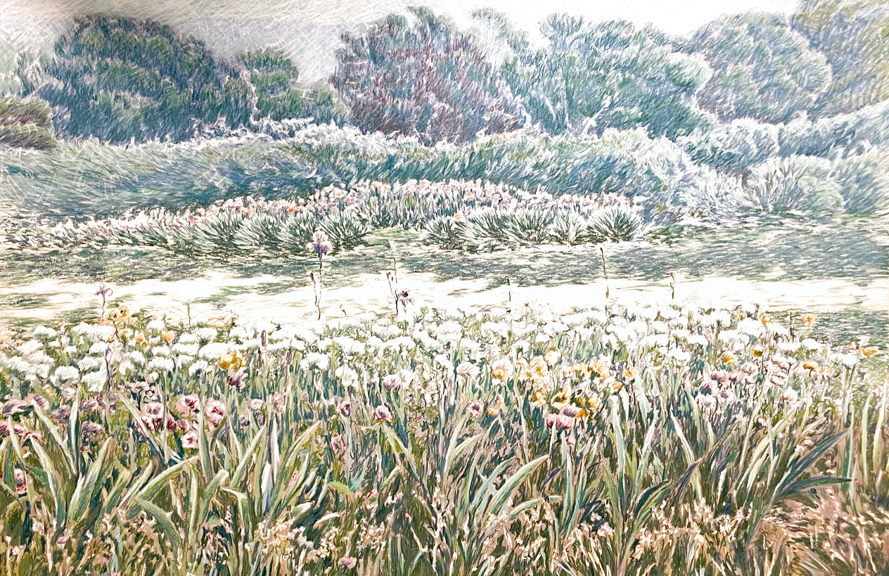 Sunlit Path Limited Edition Serigraph by Carson Gladson - For Sale on ...