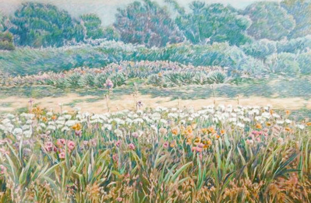 Sunlit Path Seriograph 39x57 by Carson Gladson