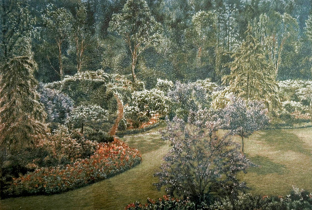 Arboretum Vista 1999 Limited Edition Serigraph by Carson Gladson - For ...