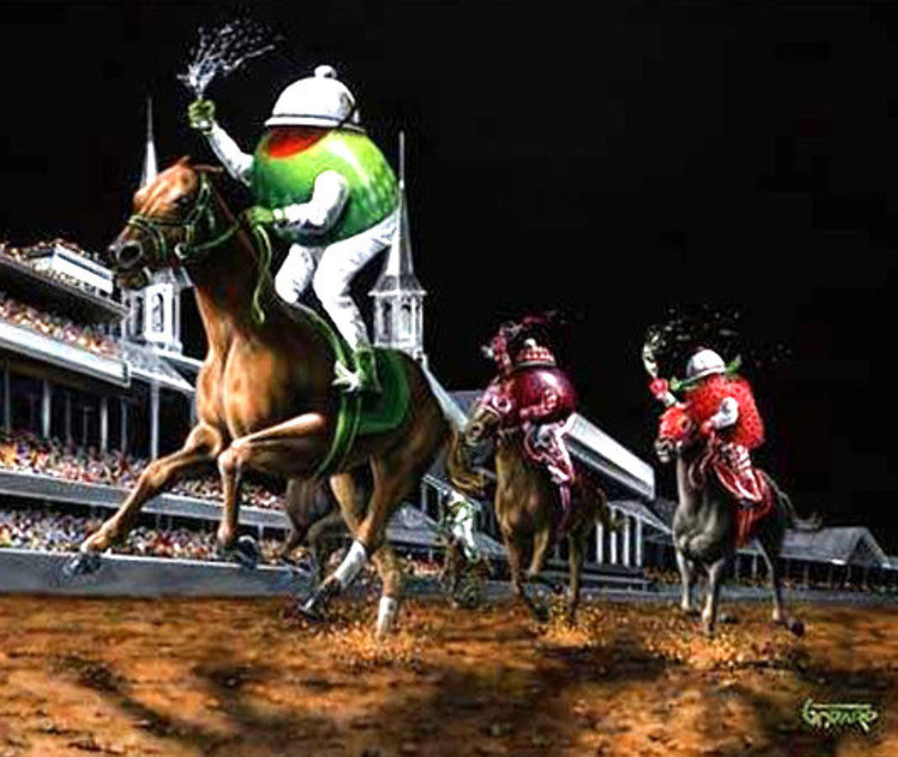 Daily Double , horse racing, Pop Art by Michael Godard - For Sale on ...