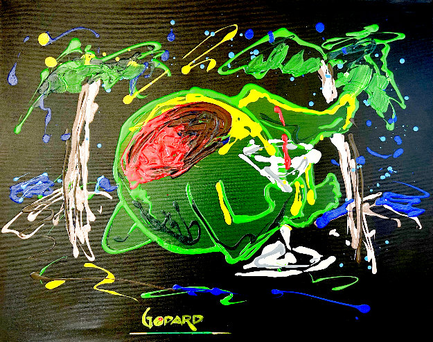 Olive in Paradise 2002 Acrylic on Canvas by Michael Godard - For Sale ...