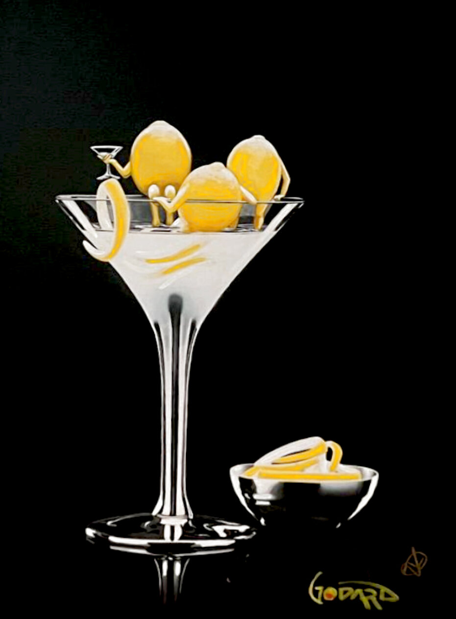 Three Ps 2021 Limited Edition Embellished Giclee on Canvas by Michael ...