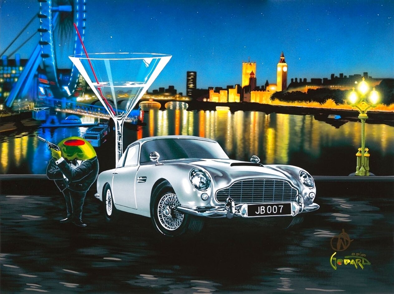 Bond 007 3-D 2020 Limited Edition Mixed Media Sculptograph by Michael ...
