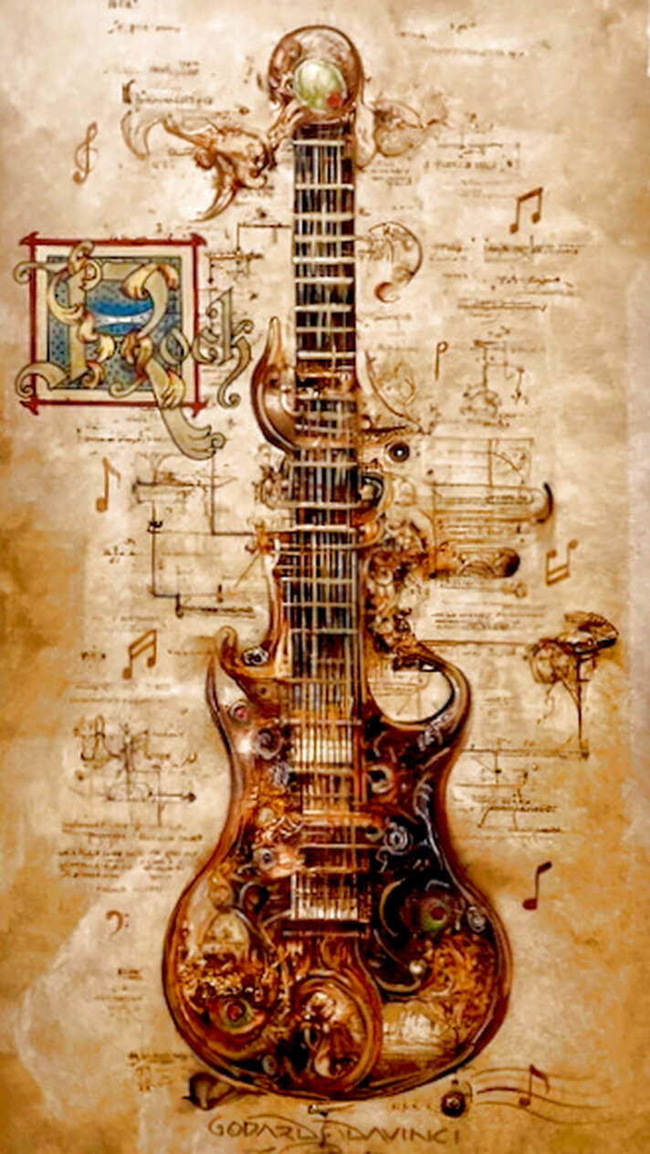 Rock Unique 2022 Mixed Media by Michael Godard - For Sale on Art Brokerage