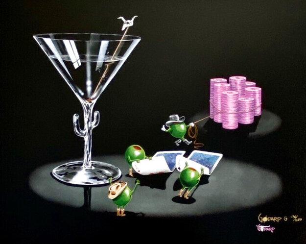 Pocket Rockets (All In) AP 2005 Framed Limited Edition Giclee on Canvas ...