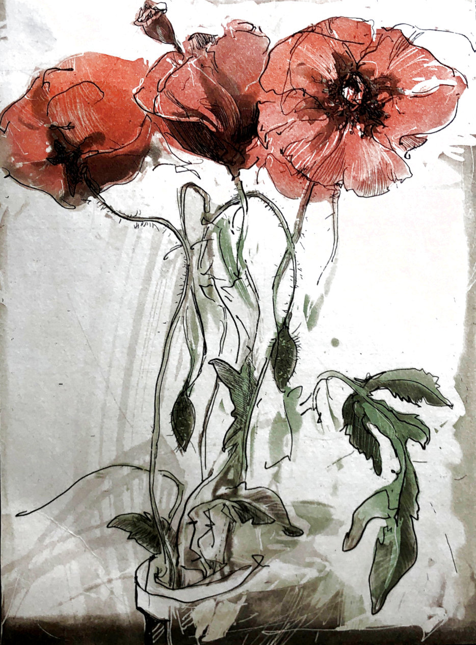 Mohn by Jurgen Gorg - For Sale on Art Brokerage