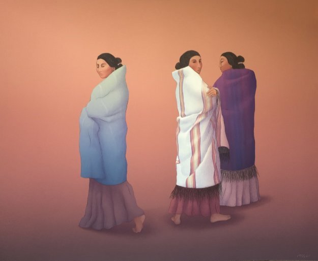 Bernadette Cast Paper 1984 by R.C. Gorman