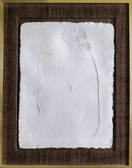 Bernadette Cast Paper 1984 by R.C. Gorman