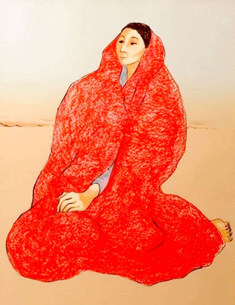 Grace EPI 1979 Serigraph 24x32 by R.C. Gorman - For Sale on Art Brokerage