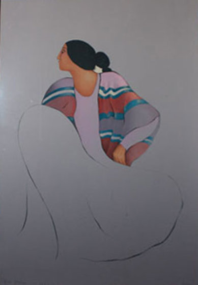 Bernadette Cast Paper 1984 by R.C. Gorman