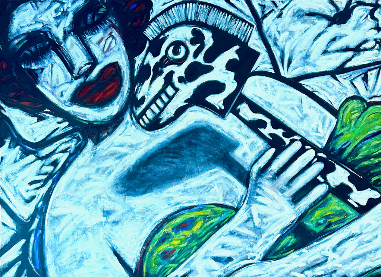 Everybody Needs a Hobby 1989 Acrylic on Canvas by Gronk - For Sale on ...