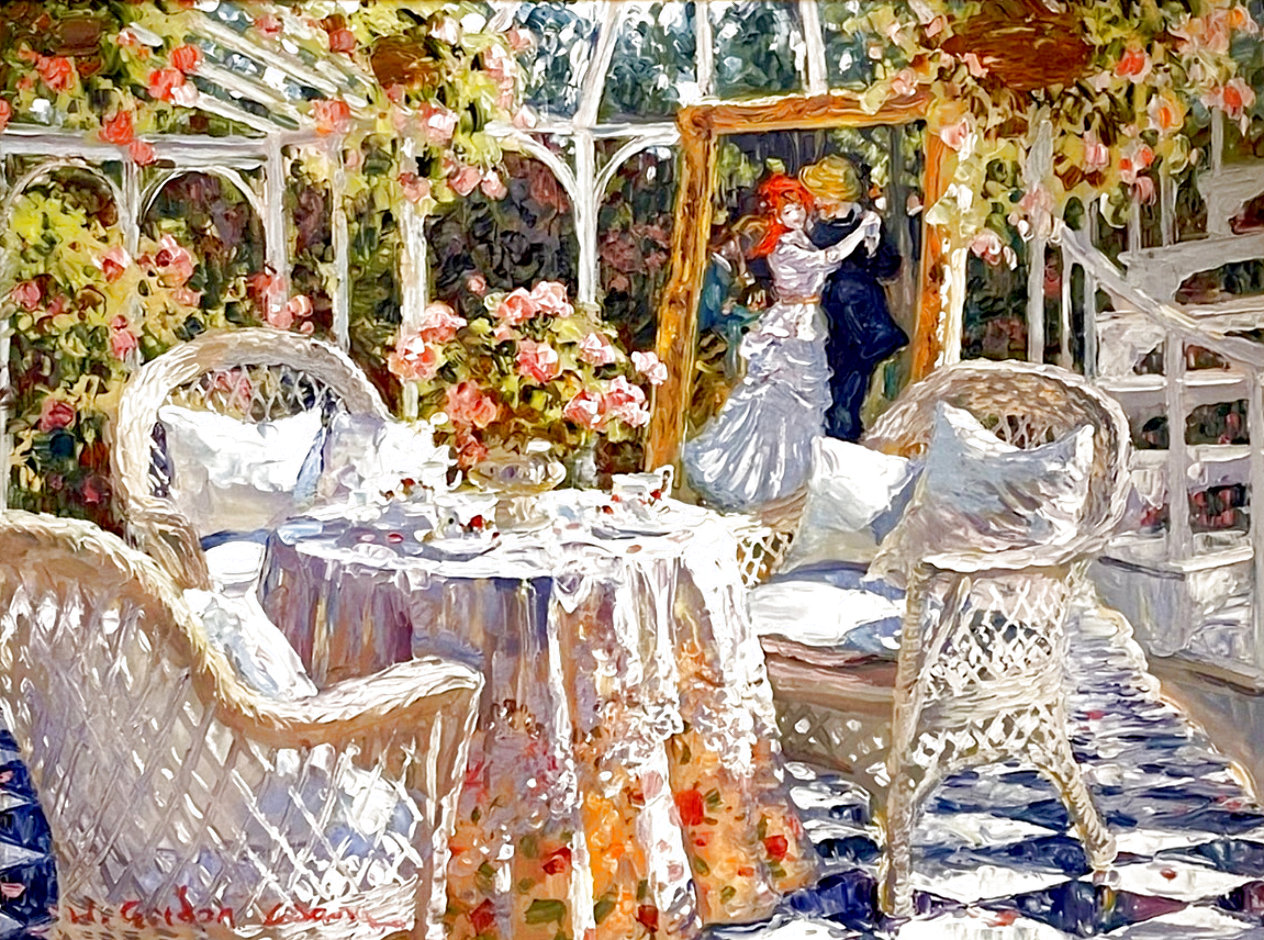 Tribute to Renoir Oil on Canvas by Gordon Wang - For Sale on Art Brokerage