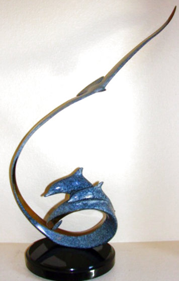 Wind and Sea Bronze Sculpture 21 in by Scott Hanson