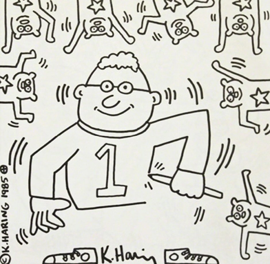 Keith Haring American Urban Grafitti Artist Artwork For Sale - 40 Listings
