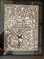 Poster For Nuclear Disarmament 1982 Screenprint 24x18 by Keith Haring ...