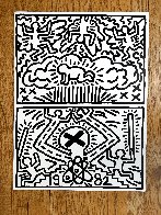 Nuclear Disarmament Poster 1982 Offset Lithograph by Keith Haring - For ...