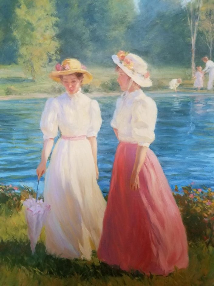 Gregory Frank Harris American Impressionist Artist Paintings For Sale ...