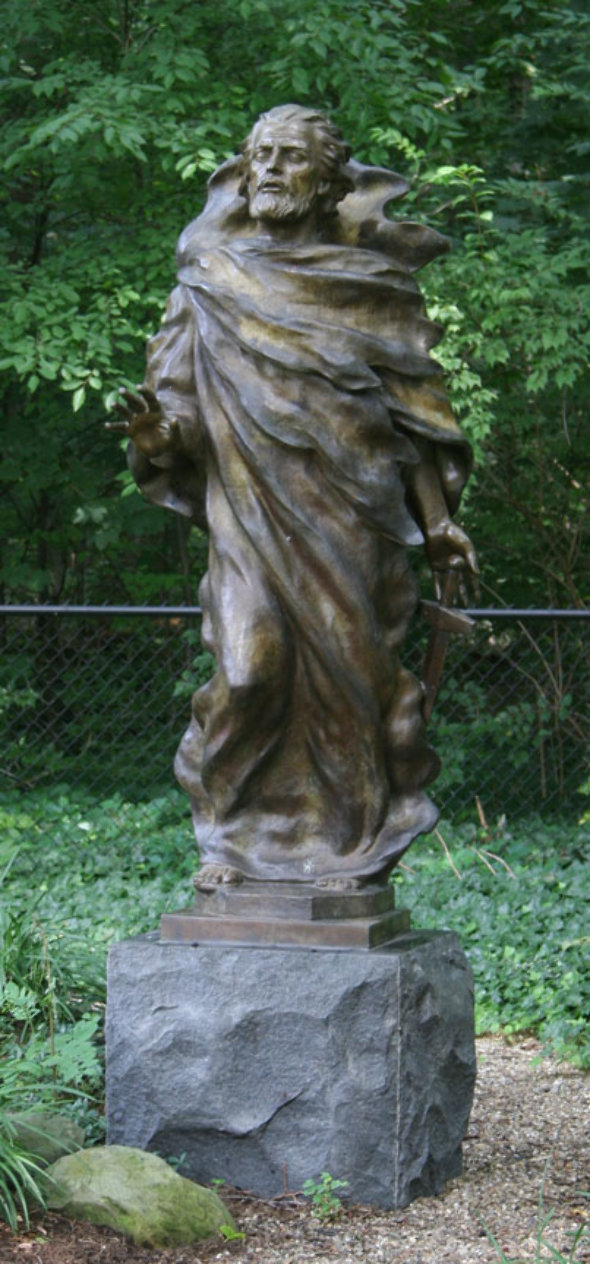 St. Paul Bronze Sculpture 2004 (Full Scale) AP 69 in by Frederick Hart ...