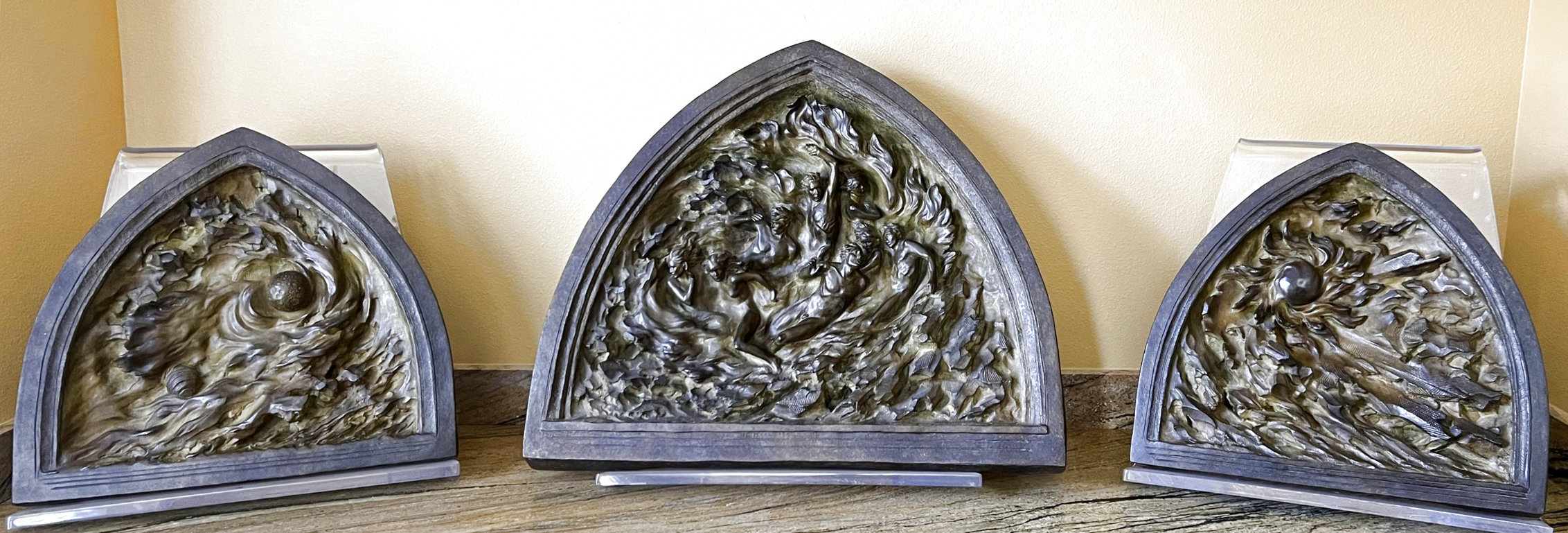 Creation Suite of 3: Ex Nihilo Tympanum, Creation of Day, and Night ...