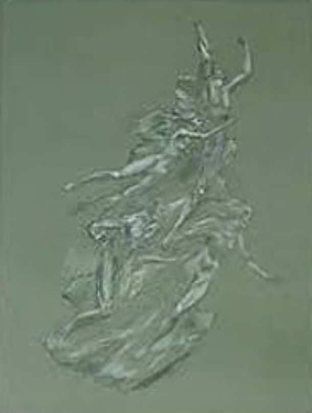 Lovers Glass Sculpture by Elio Raffaeli - For Sale on Art Brokerage