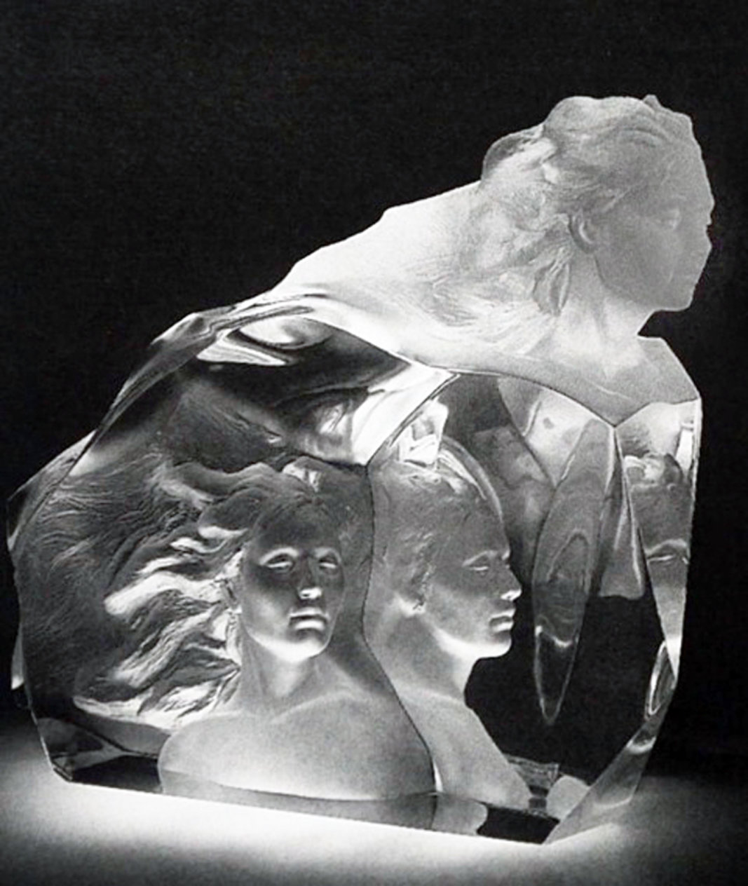 Destiny Acrylic Sculpture 1999 12 in by Frederick Hart - For Sale on ...