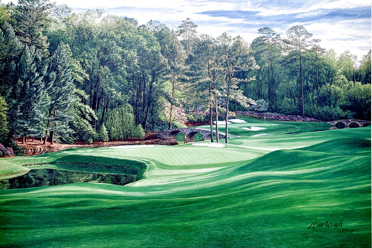 The 11th Hole, White Dogwood, Augusta National Golf Club AP 1996 ...