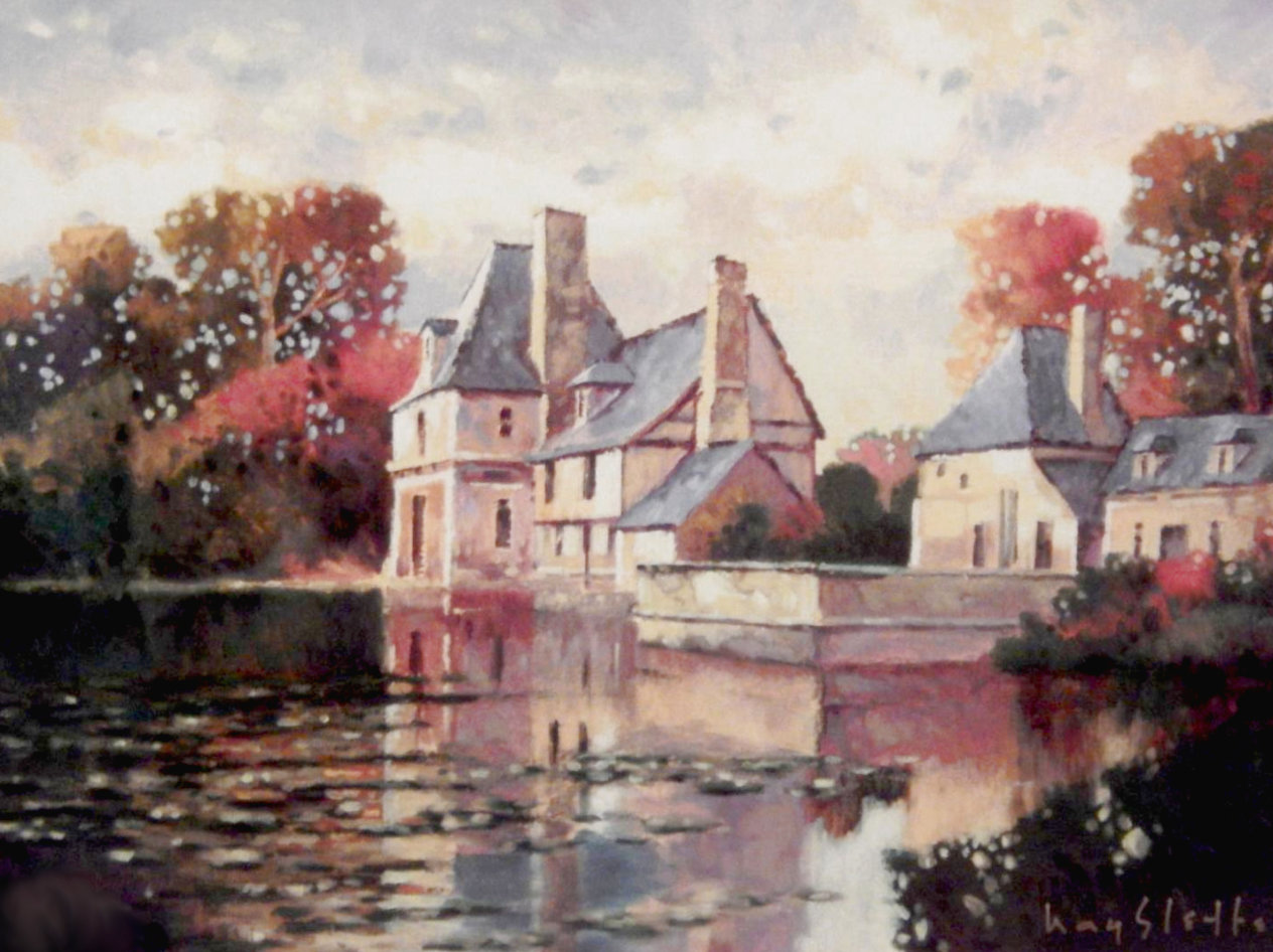Water Chateau II HC Limited Edition Giclee by Max Hayslette - For Sale ...