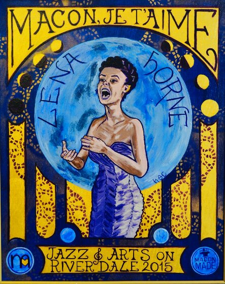 Luna Lena 2015 Acrylic on Canvas by Heidi Clinite - For Sale on Art ...