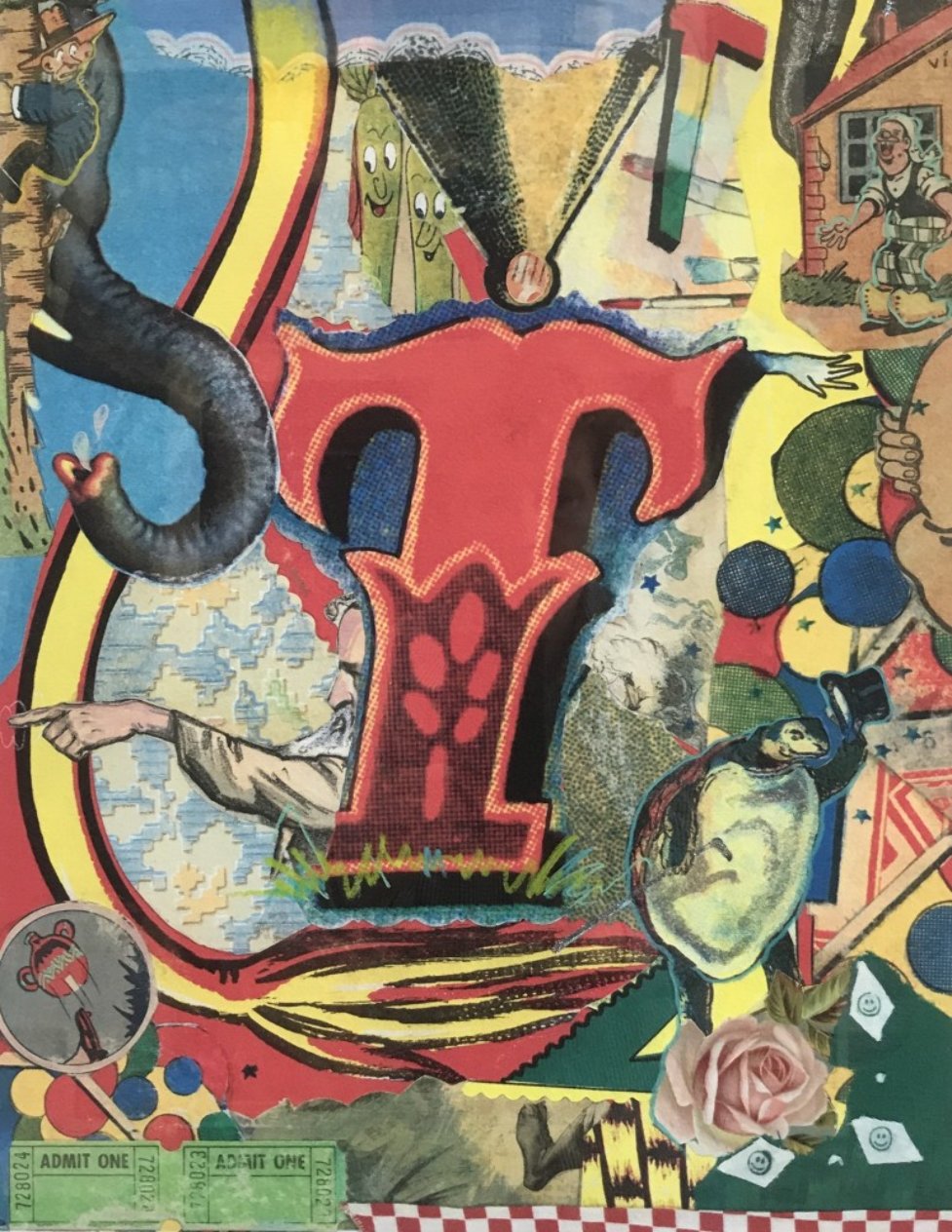 Love Letters: Letter T 1998 by Bruce Helander - For Sale on Art Brokerage