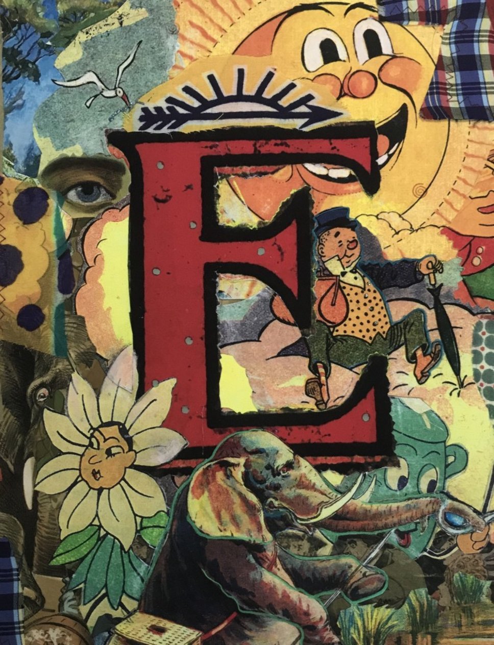 Love Letters: Letter E 1998 by Bruce Helander - For Sale on Art Brokerage