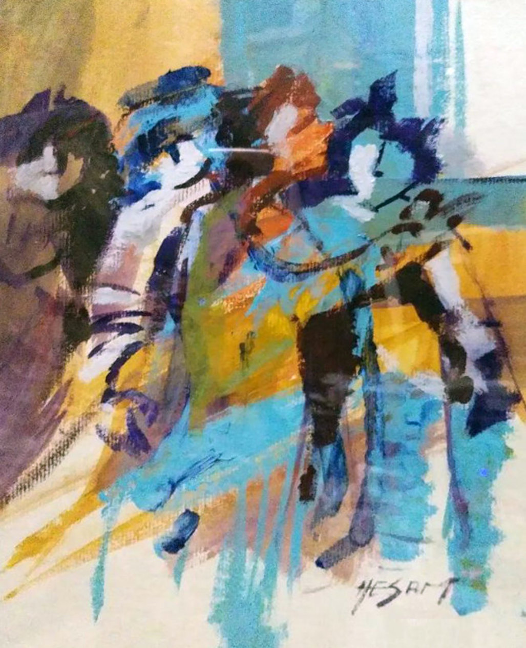 abrishami hessam original painting, portrait, abstract by Abrishami ...