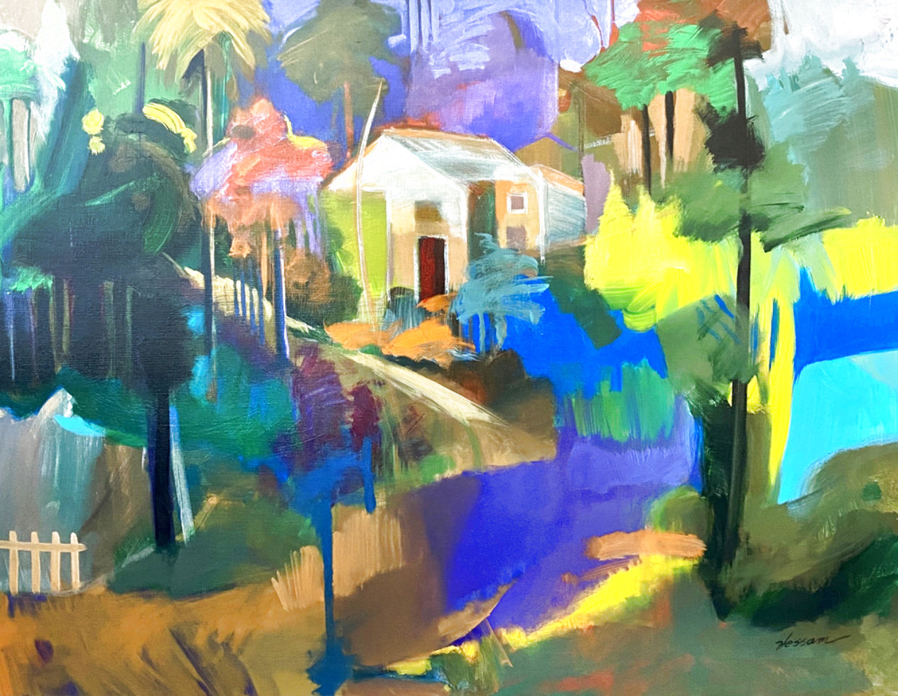 Abrishami Hessam , original, Green Hills by Abrishami Hessam - For Sale ...