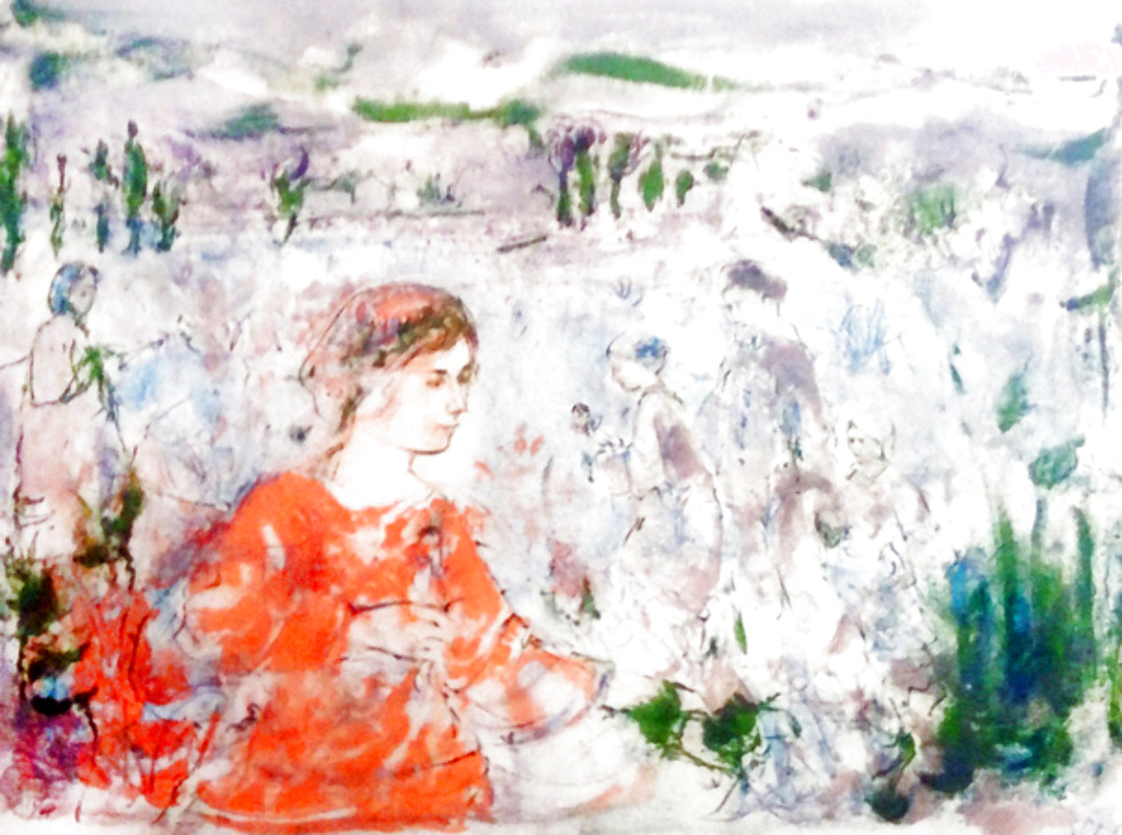 Edna Hibel, Untitled Lithograph by Edna Hibel - For Sale on Art Brokerage