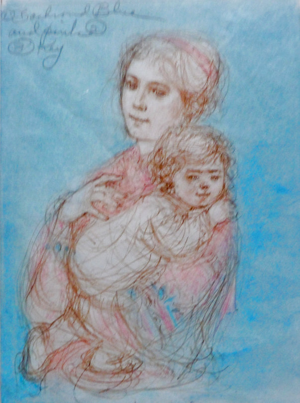 Edna Hibel Art For Sale, Wanted