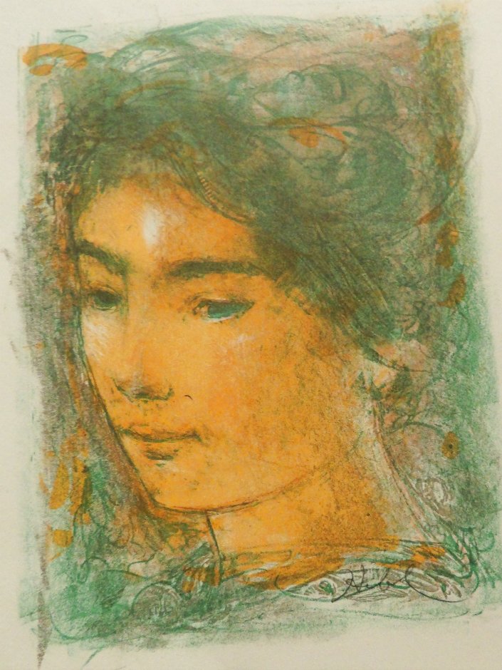 Park West: Edna Hibel American Contemporary Artist Paintings For Sale ...