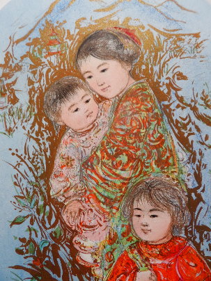 Edna Hibel Art For Sale, Wanted