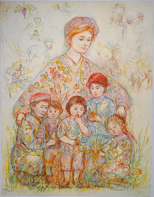 Edna Hibel Art For Sale, Wanted