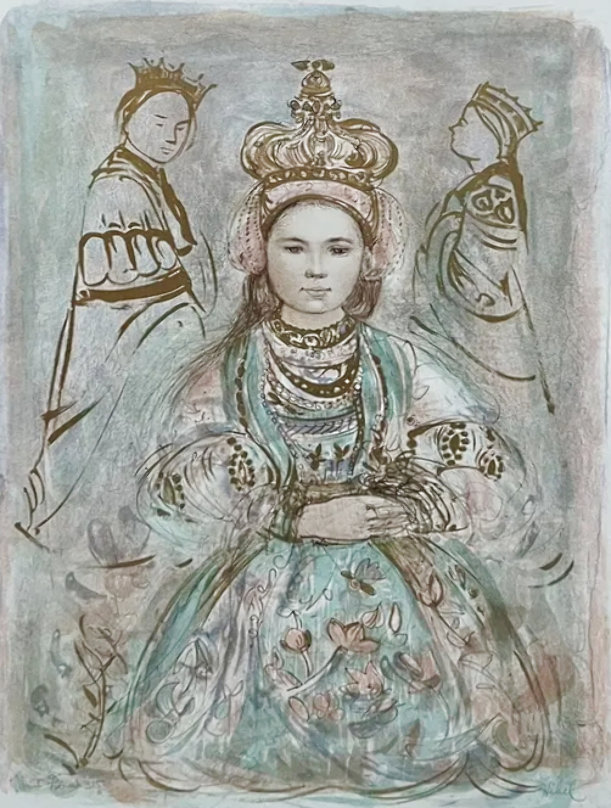 Edna Hibel Art For Sale, Wanted