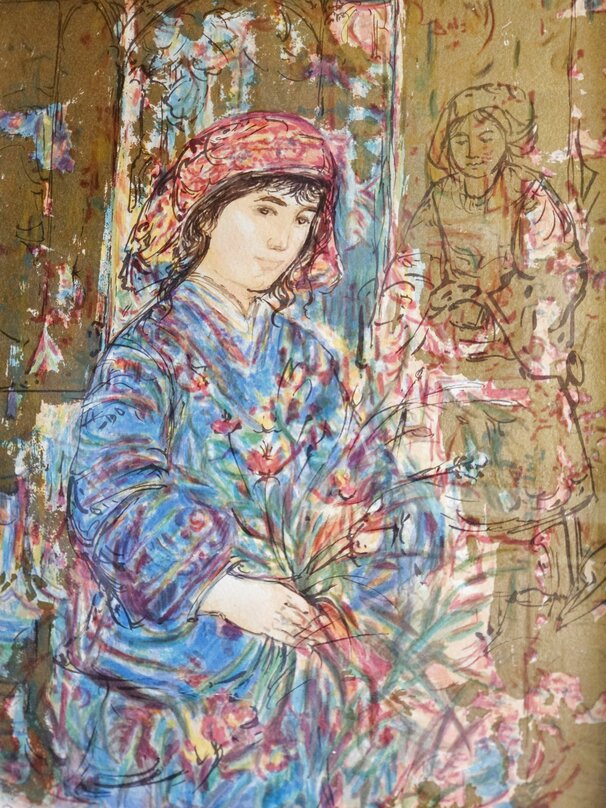 Edna Hibel Art For Sale, Wanted