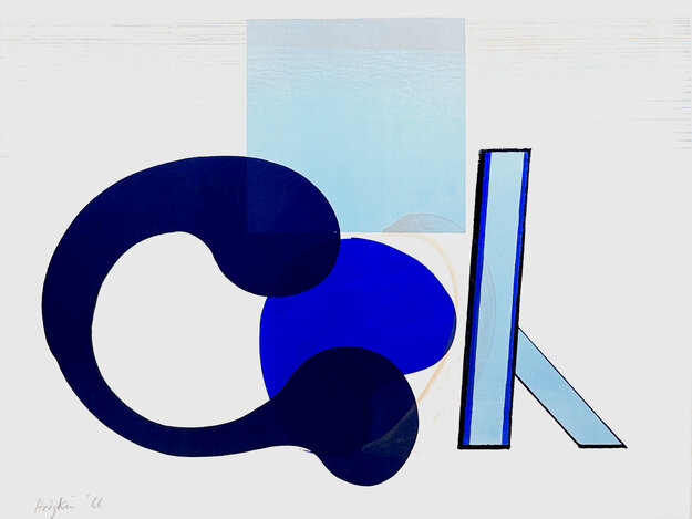 Interior with Figure 1966 Framed Limited Edition Lithograph 20x26 by ...