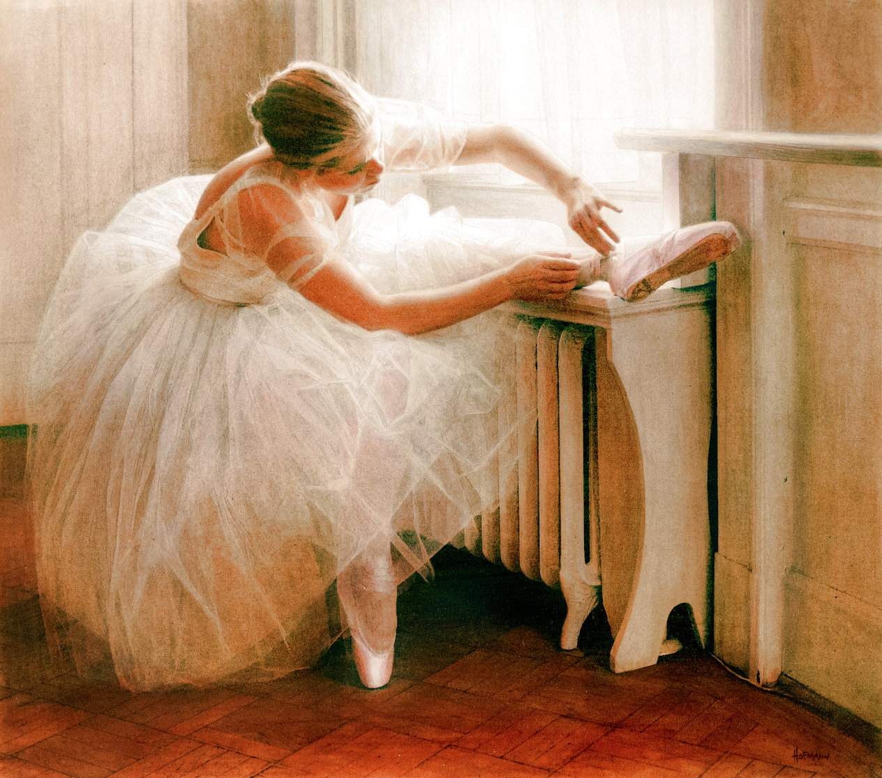 Study for Ballerina Watercolor by Douglas Hofmann - For Sale on Art ...