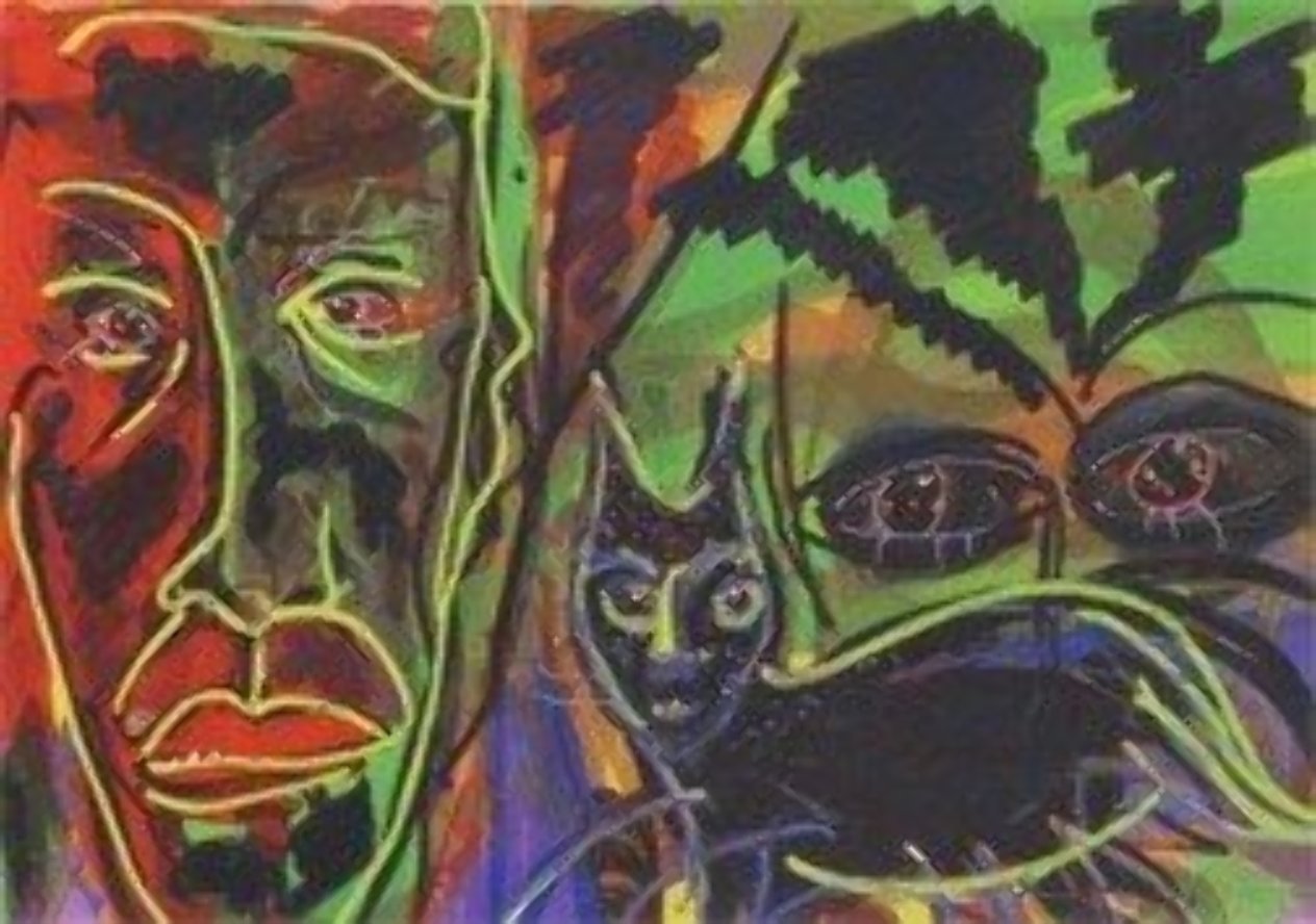 Dream Cat by Anthony Hopkins - For Sale on Art Brokerage