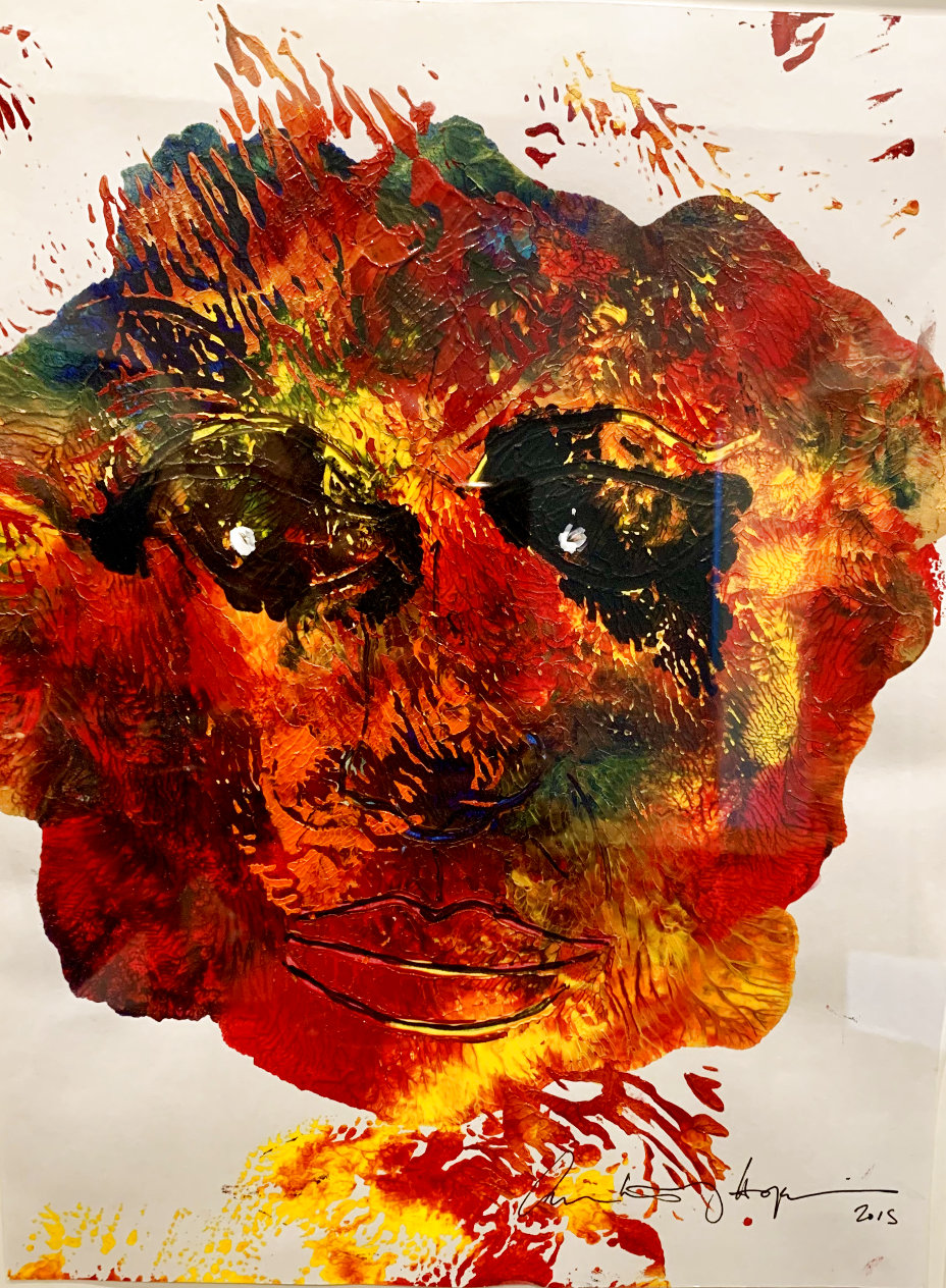 Common Man Acrylic 12x9 by Anthony Hopkins - For Sale on Art Brokerage