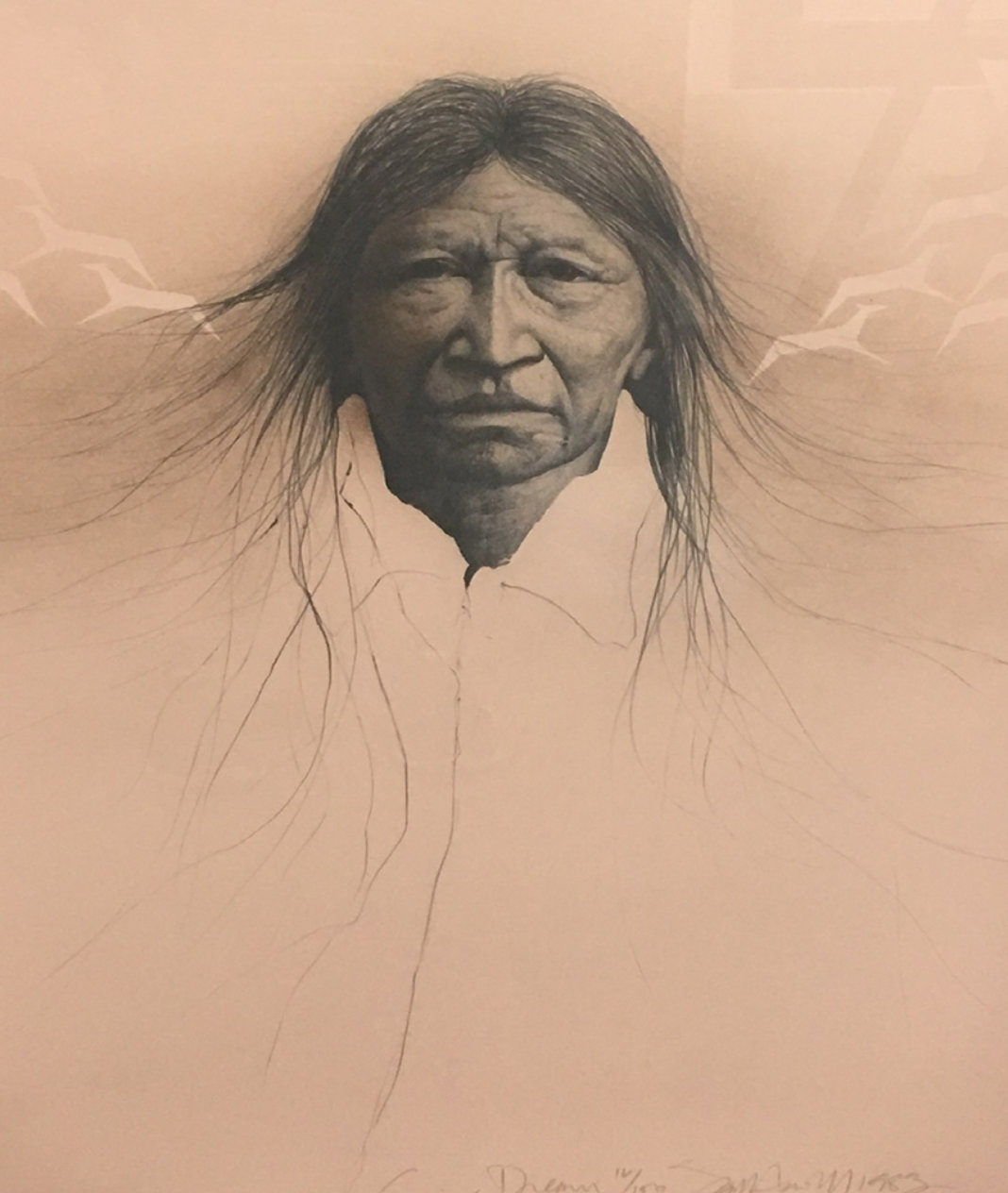Sioux Dream 1983 by Frank Howell - For Sale on Art Brokerage