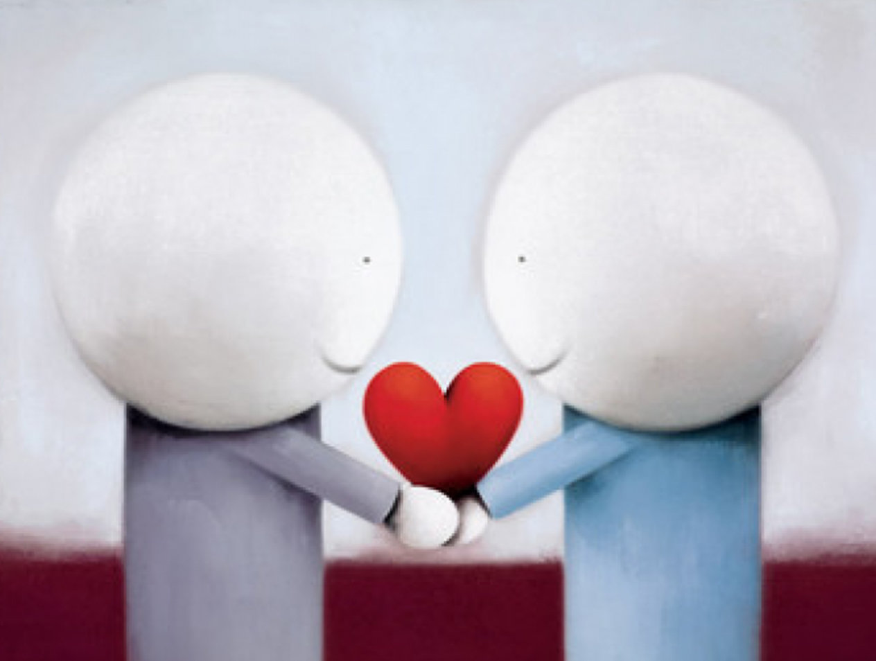 Sharing Love 2015 Giclee 16x12 by Doug Hyde - For Sale on Art Brokerage